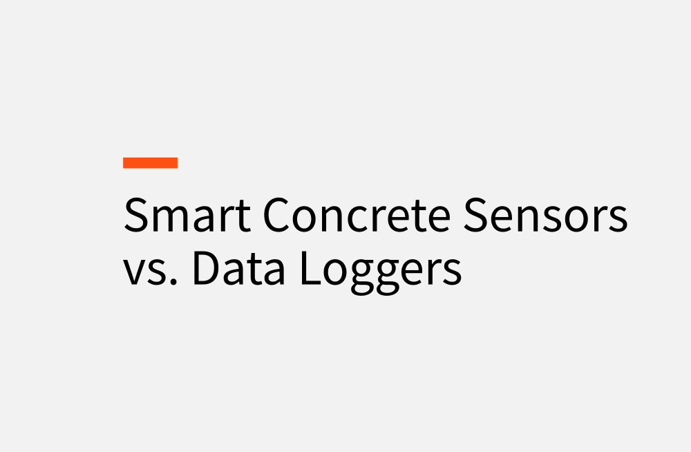 Smart Concrete Sensors vs. Data Loggers - Maturix